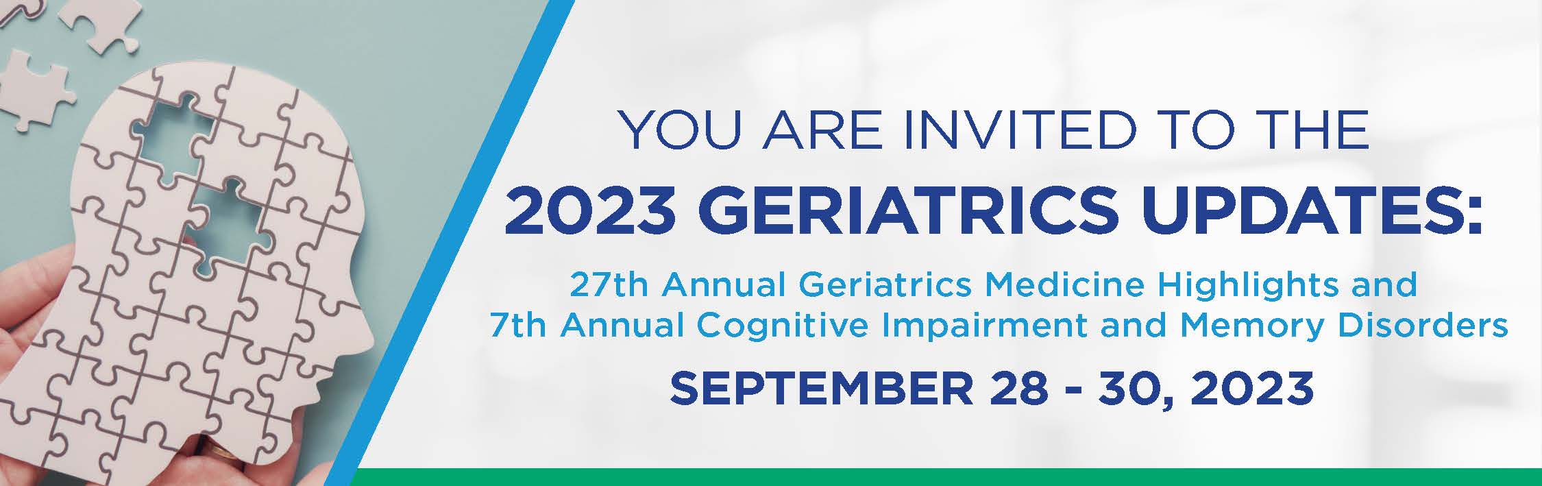 2023 Geriatrics Updates - University of Arkansas for Medical Sciences ...